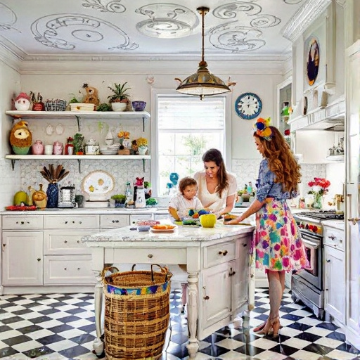 Whimsical Kitchens: Embracing Playfulness in Design for a Fun Culinary ...